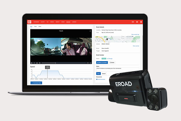 EROAD Clarity Dashcam | Cameras for Commercial Fleets